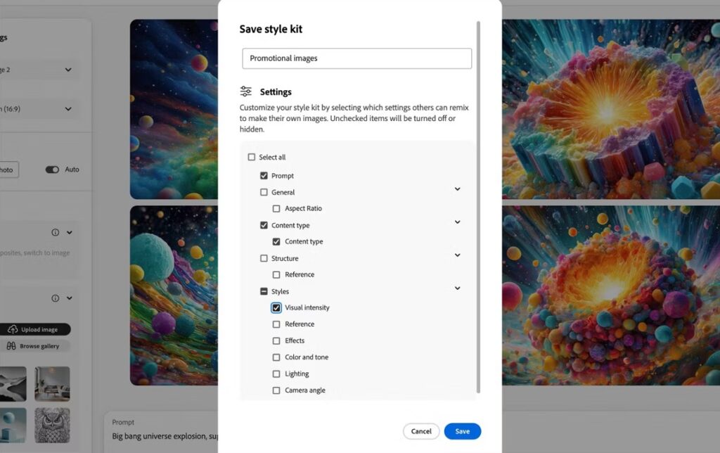 Create Cohesive Content Using Adobe Firefly Style Kits and Your Brand ...