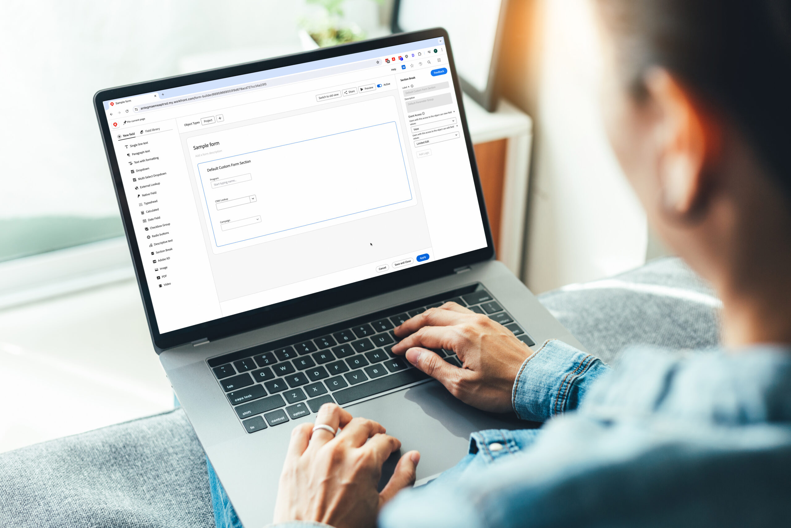 Deep dive into the new Form Designer of Adobe Workfront | antegma